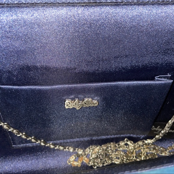ruby shoo | Bags | Ruby Shoo Blue Clutch Purse | Poshmark